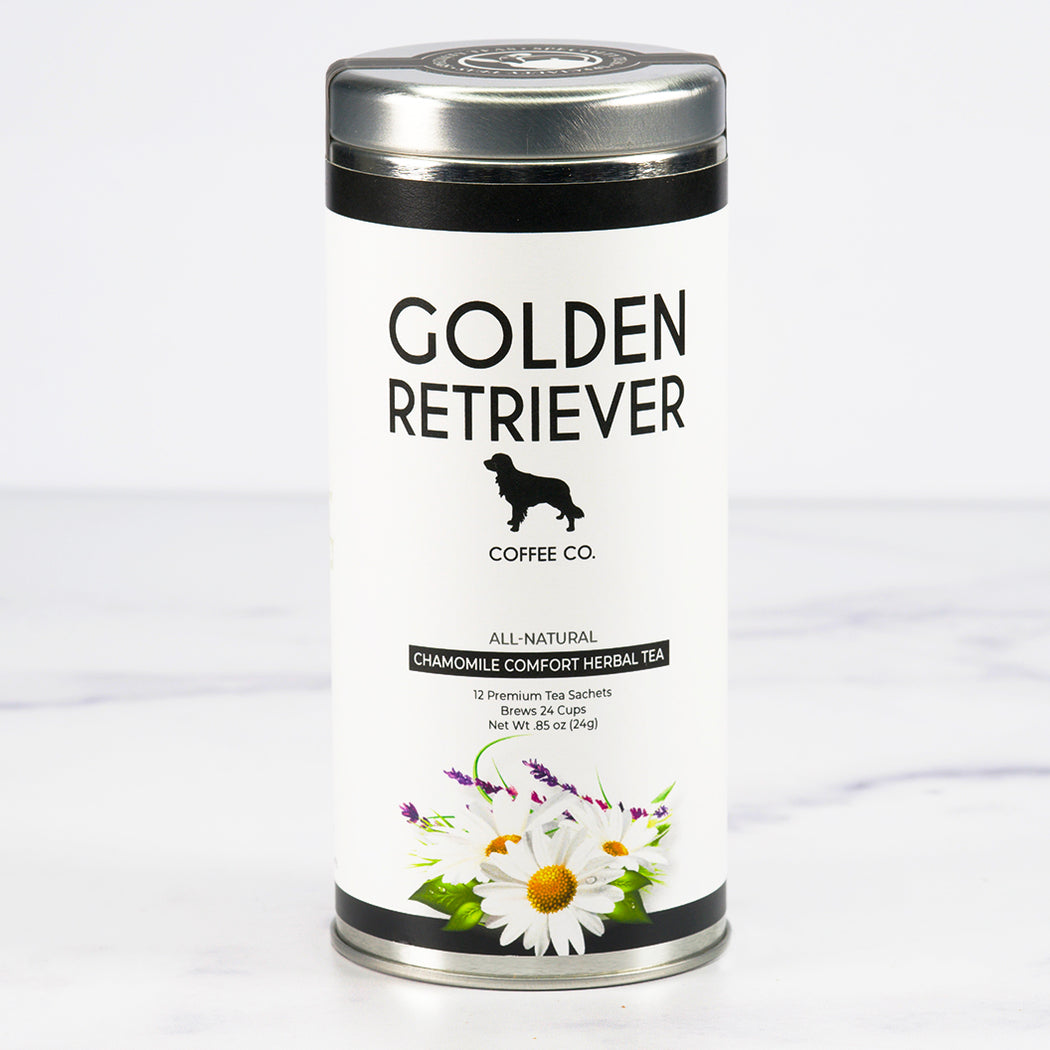 Chamomile Comfort Herbal Tea– Golden Retriever Coffee Company